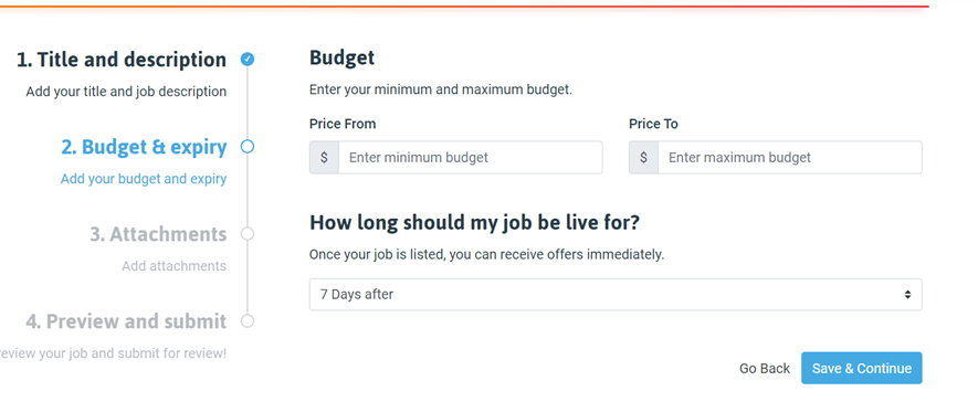 How to list a job on the Job Board – AnyTask
