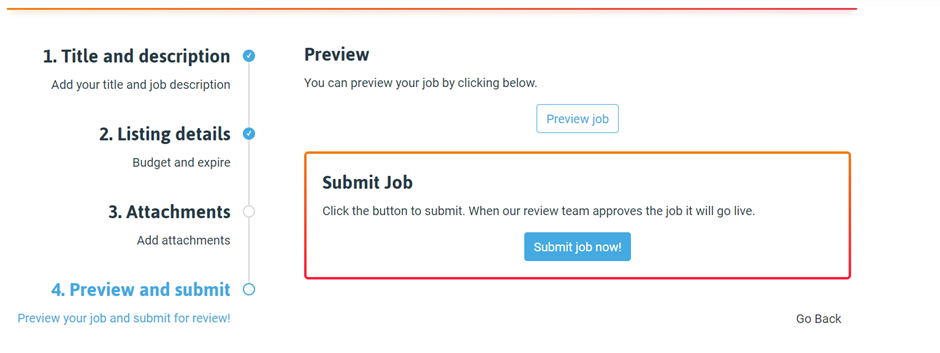 How to list a job on the Job Board – AnyTask